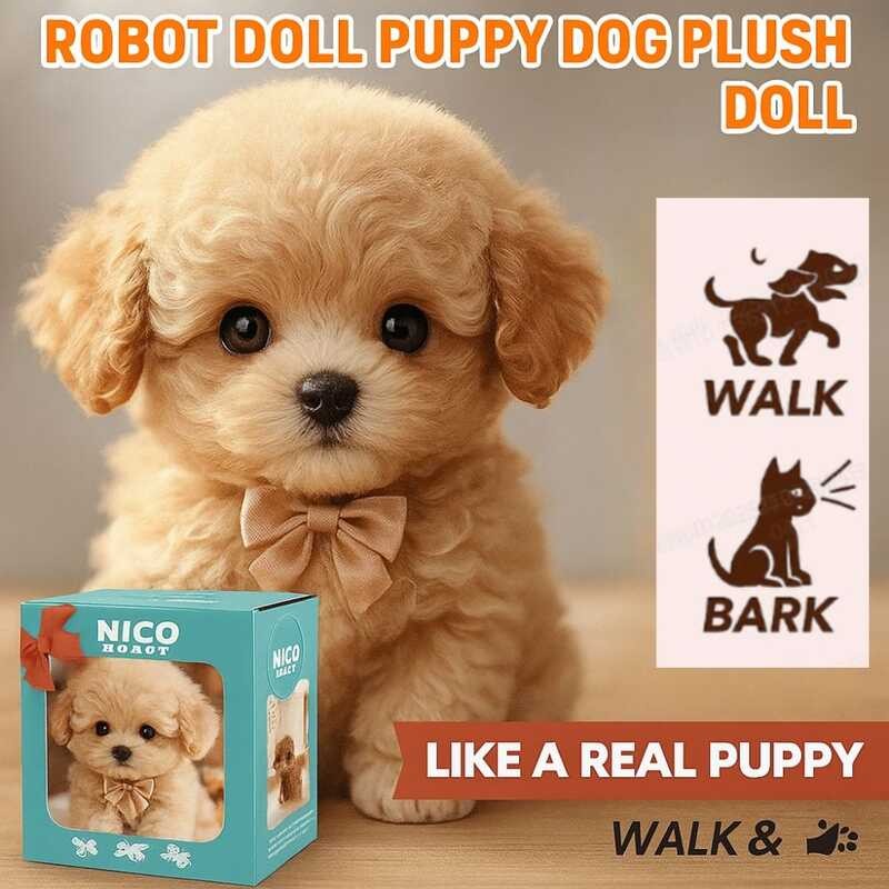 My Realistic Electric Simulation Walking Bark Wag Tail Jump Animal Pet ...