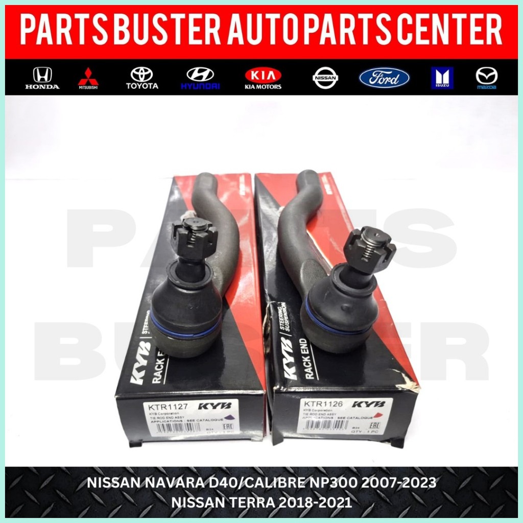 KYB Tie Rod End (SET) for NISSAN NAVARA D40/CALIBRE NP300 2007-2023 ...