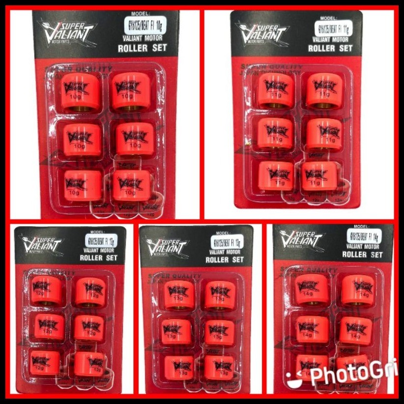 Knk Motor Roller Set Model GY6-125 12g Super Valiant | Shopee Philippines