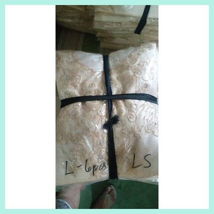 funeral dress burial gown P3 organza pinya with and without 3d flower ...