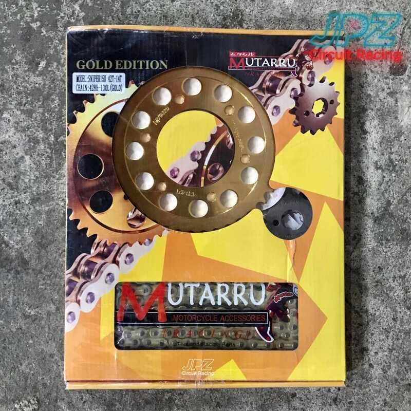MUTARRU CHAIN SPROCKET SET For YAMAHA SNIPER 150/155 7Bd | Shopee ...