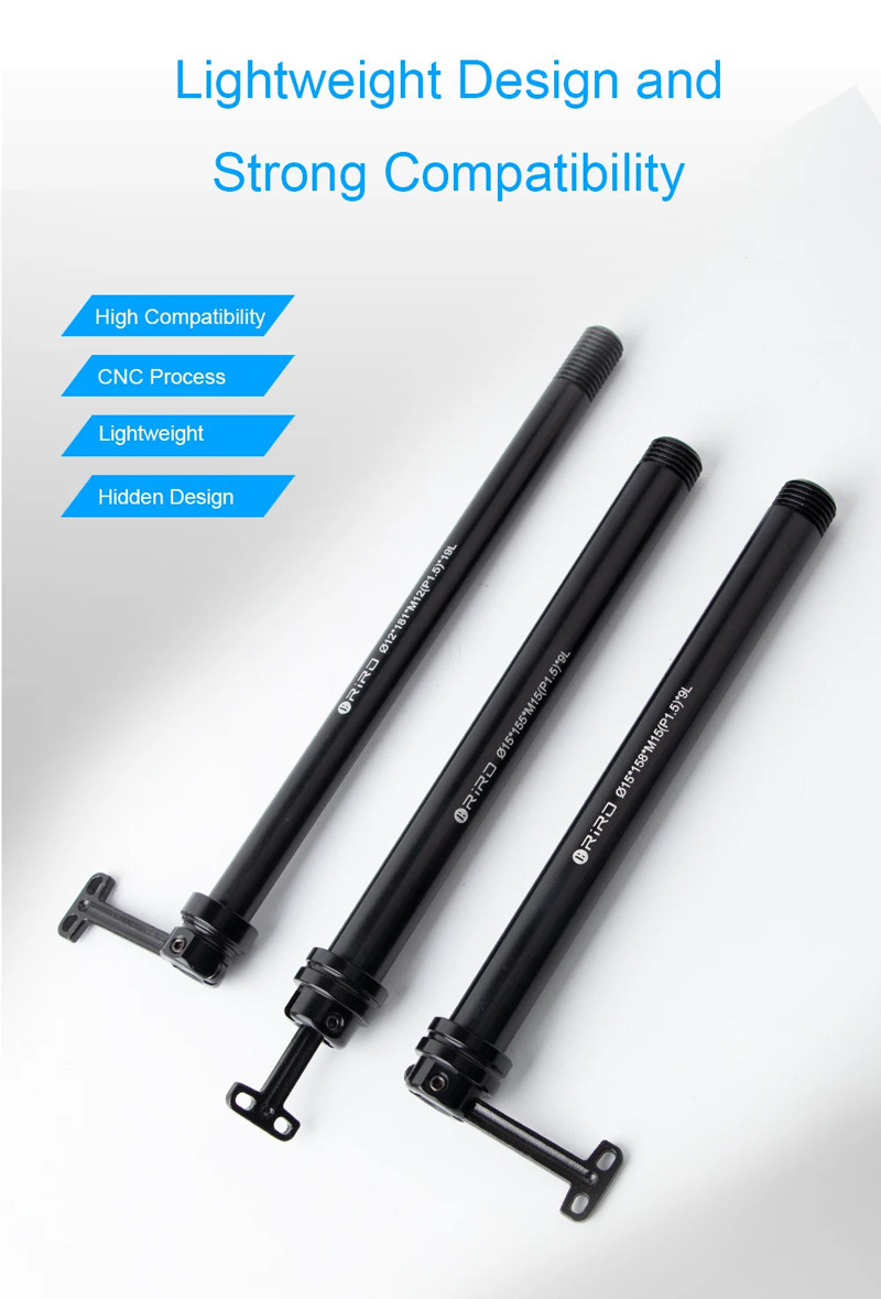 Bike Thru Axle Rod CNC Quick Release Barrel Shaft Rod Durable Bike ...