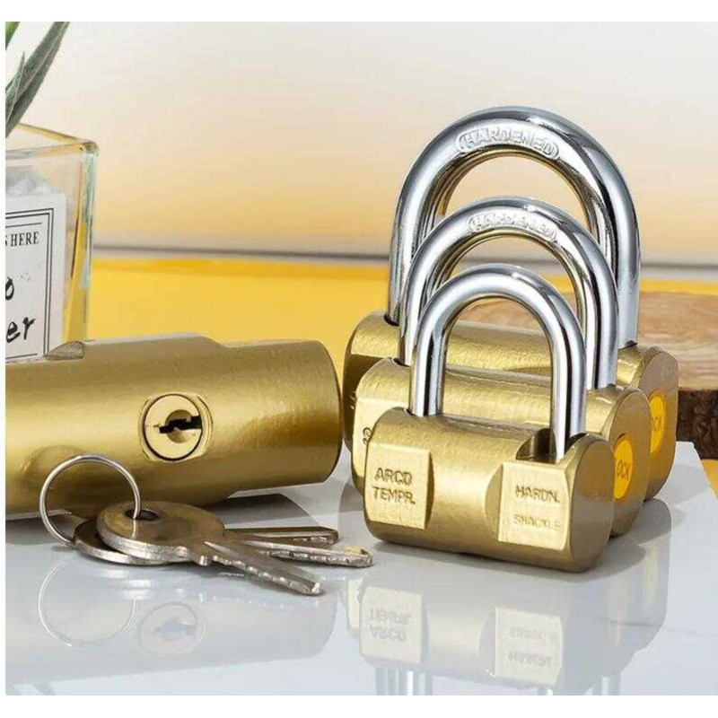 Hammer Slotted Key Can Be Fixed Board Thick Heavy Waterproof Padlock 9F ...