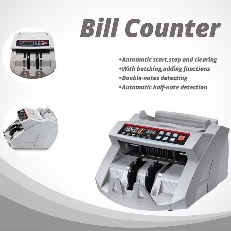 Bill Counter Machine Full Automatic Cash Currency Bank Noter Money ...