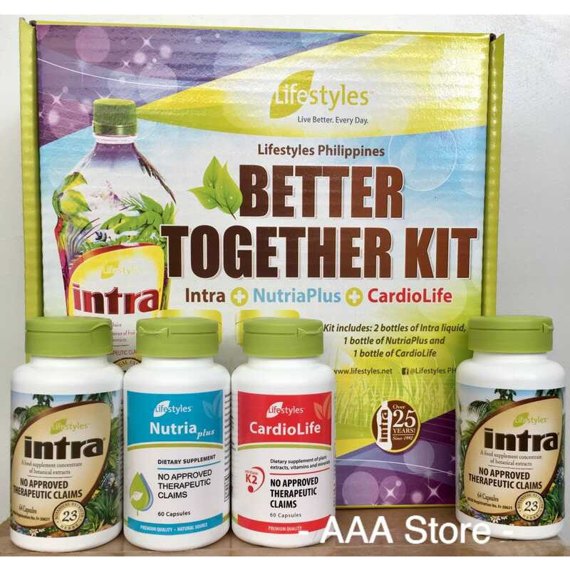 Intra® Food Supplement Concentrate 64 Capsules (2 Bottles) Nutriaplus ...