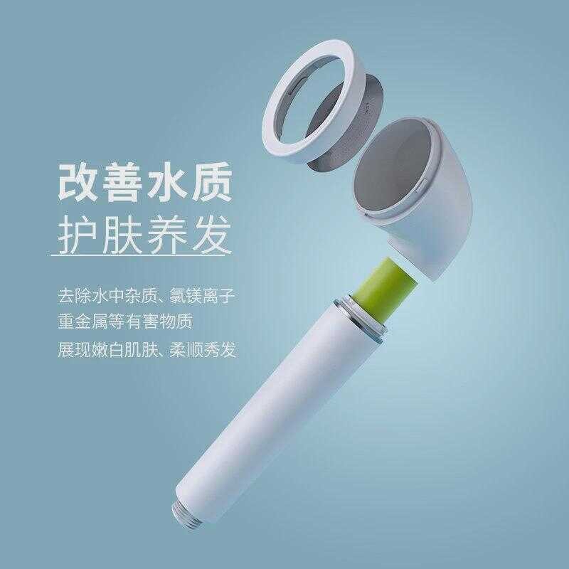 High-Pressure Beauty Shower Head Soft Water Chlorine Removal Large ...