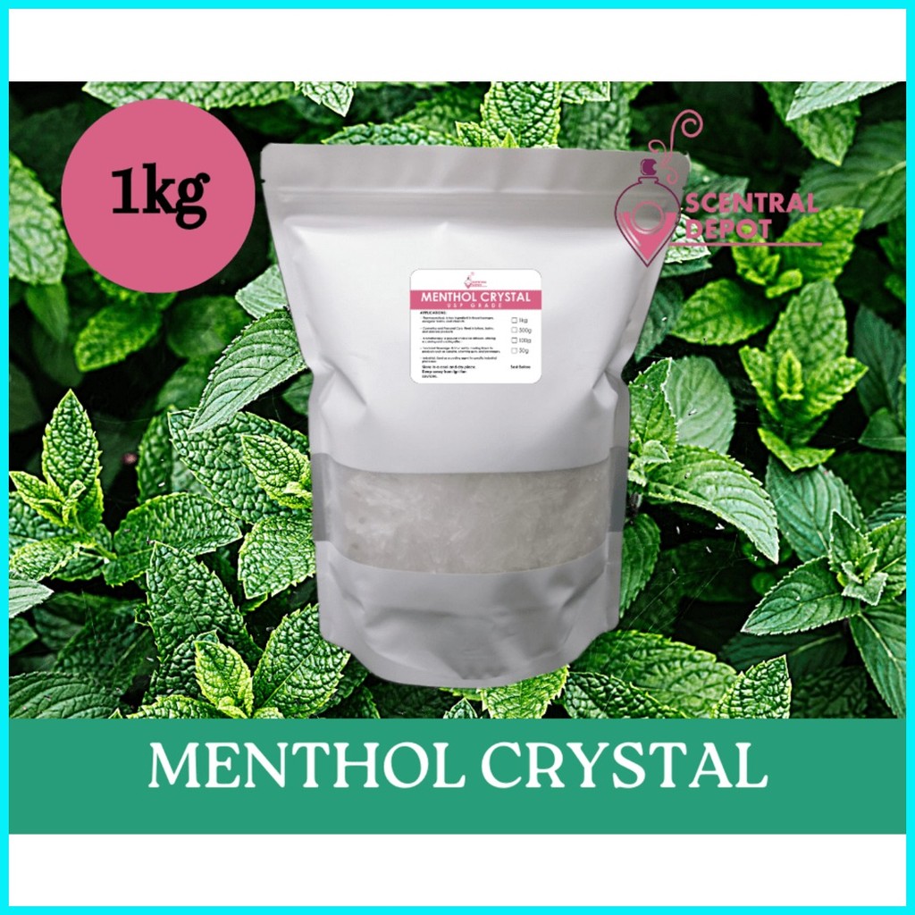 MENTHOL CRYSTAL USP GRADE 1kg & 500g | Shopee Philippines