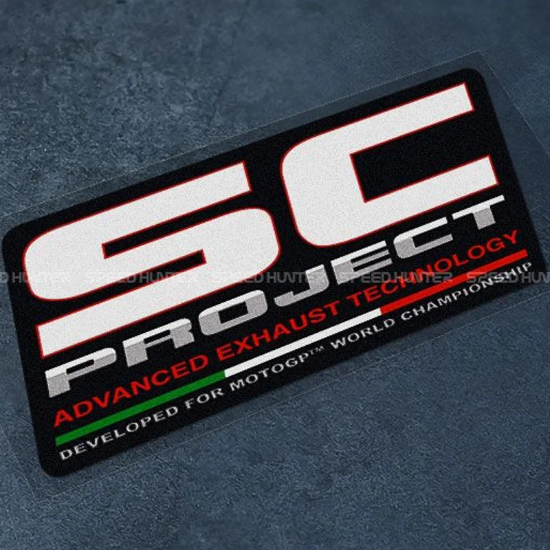 reflective sticker SC PROJECT exhaust sticker GP pipe sticker ...