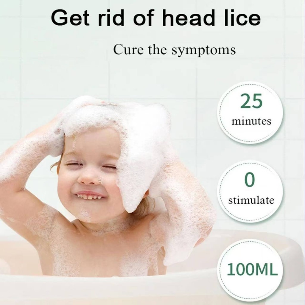 DM ( SET OF 3 ) lice remover shampoo Licealiz Kuto Less effective Kill Head Lice Itchy scalp ...