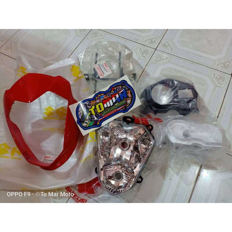 LY RAIDER 150 Gen1 HEADLIGHT SET Blue/Red | Shopee Philippines