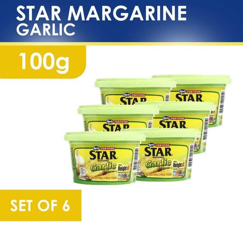 Star Margarine Garlic 100G Set Of 6 E93 D09 | Shopee Philippines