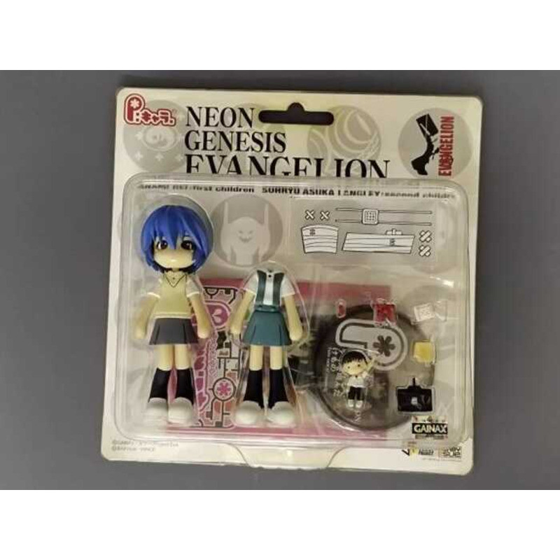 Bandai EVA Neon Genesis Evangelion Q Version Figures Ayanami Rei Rem ...