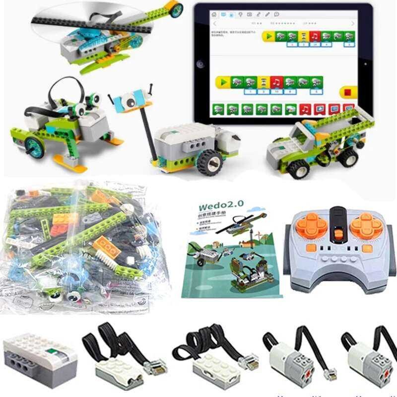 W RC 45300 Technical Block Parts Robotics Construction Set Building ...