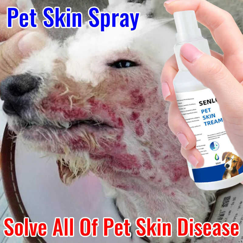 SENLOVE Pet Antibacterial Spray Itchy Medicine Gamot Sa Galis Ng Aso ...