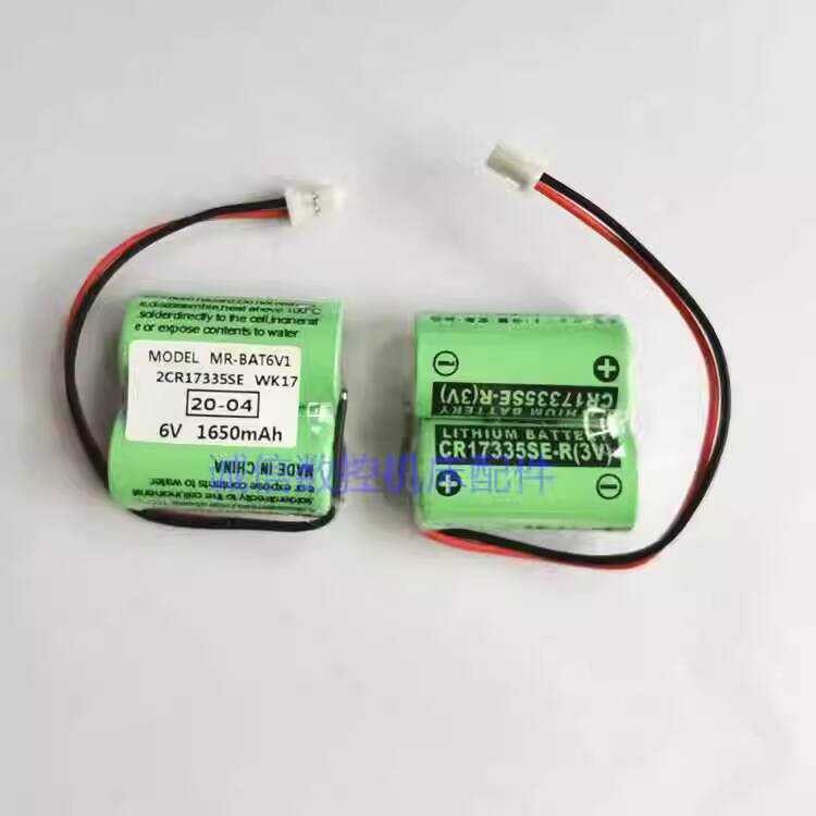 Original mr-Bat6v1 2Cr17335awk17 6V Mitsubishi m80 Driver Servo Battery ...