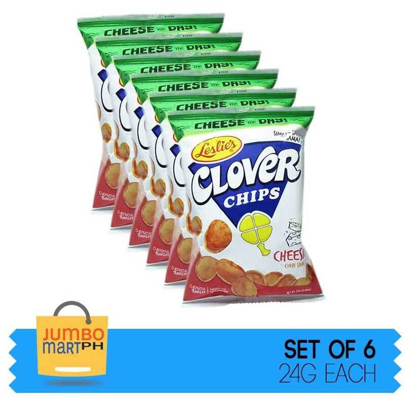 CLOVER CHIPS CORN SNACKS CHEESE FLAVOR 24G / SET OF 6 3 吕-202 be21c ...