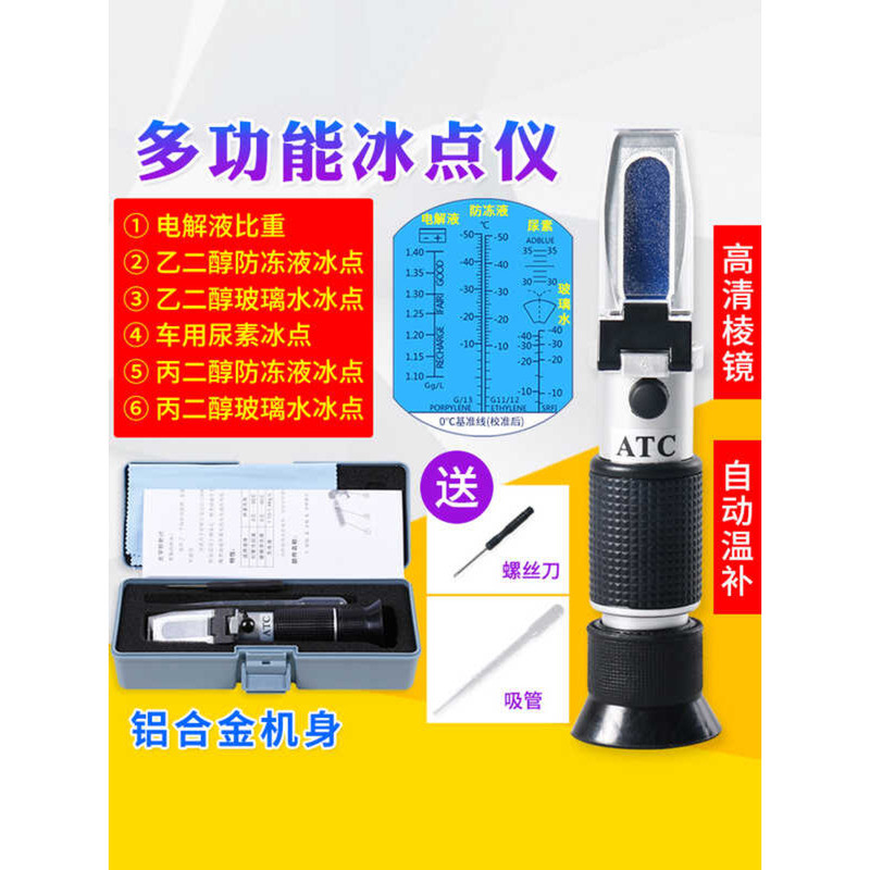 Antifreeze Car Urea Concentration Meter Electrolyte Hydrometer Methanol ...