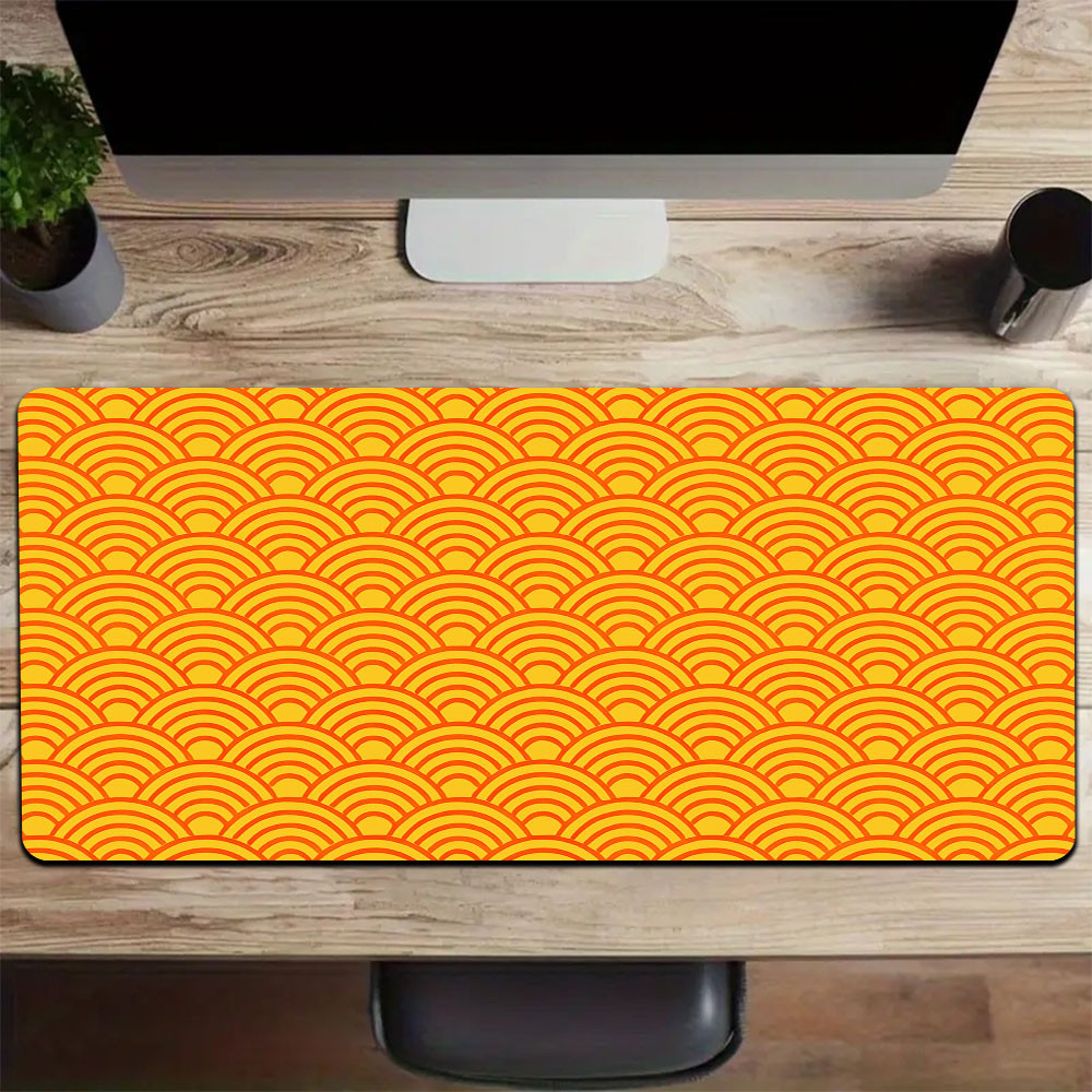 1pc Japanese water pattern Large Mouse Pad computer mat Desk Mat ...