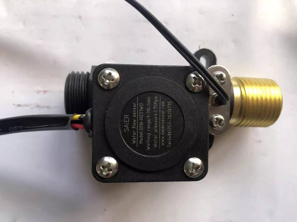 ☑♥ SEN-HZ21WD Water Flow Sensor Instantaneous Water Flow Sensor ...