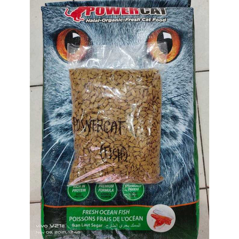 Power Cat Adult & Kitten Repack 1Kg | Shopee Philippines