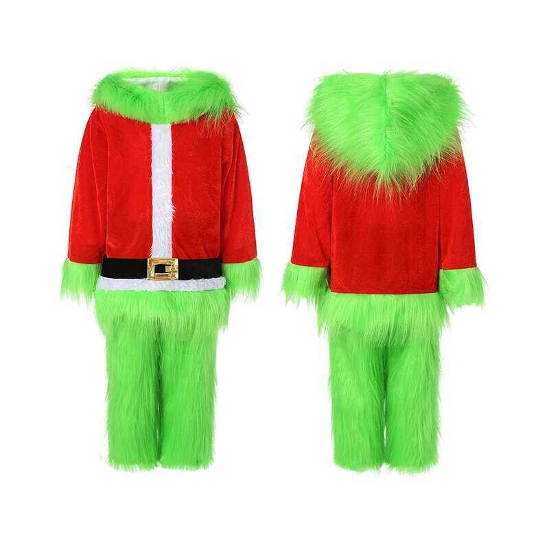 Tt Little Kids Boys Girls Christmas Cosplay Costume Furry Monster ...