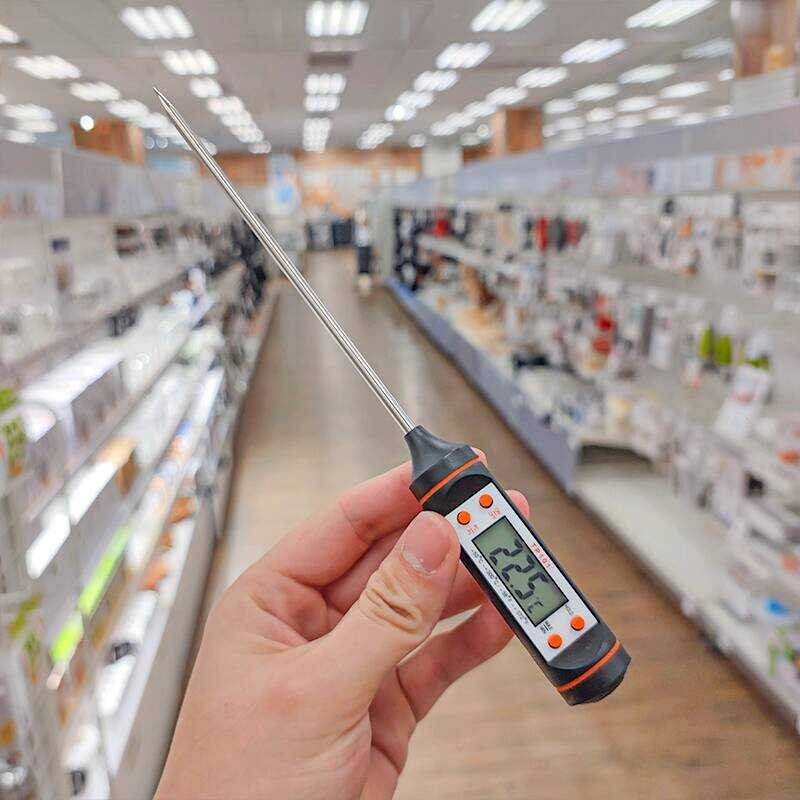 Japanese Household Kitchen Thermometer Oil Gauge Barbecue Temperature ...