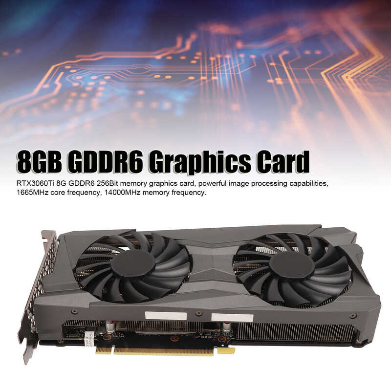 Tt PC Graphics Card Rtx3060ti 8G Gddr6 256Bit For Office | Shopee ...
