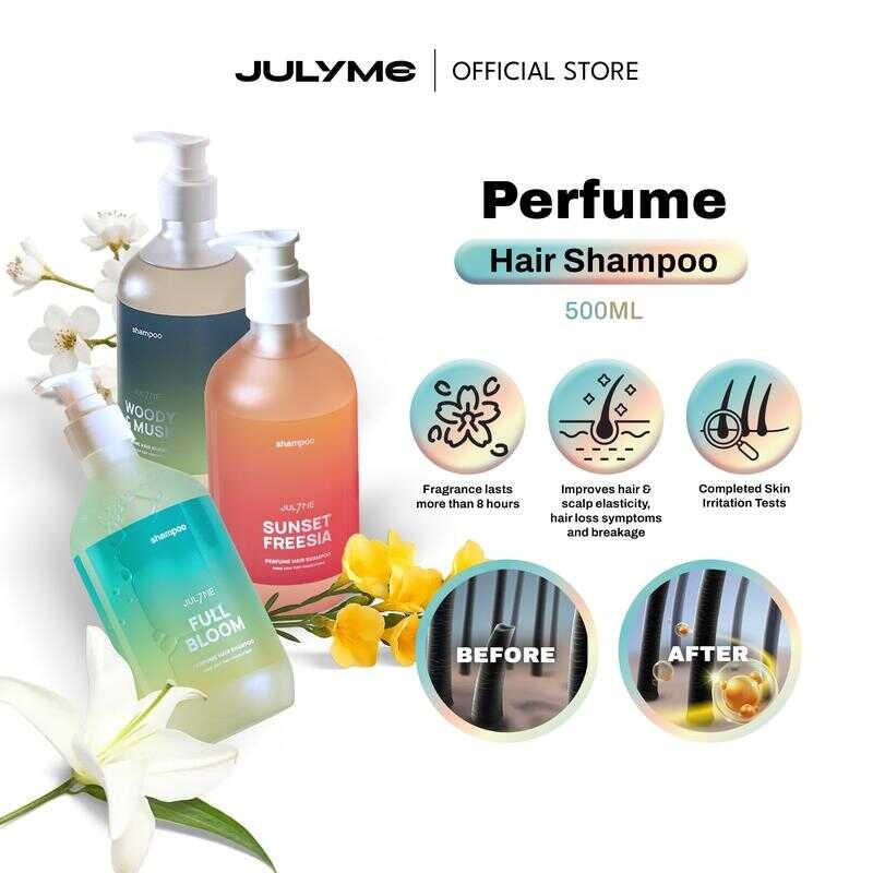JULY ME PERFUME HAIR SHAMPOO 500Ml [Anti-Hair Loss, Improves Hair ...