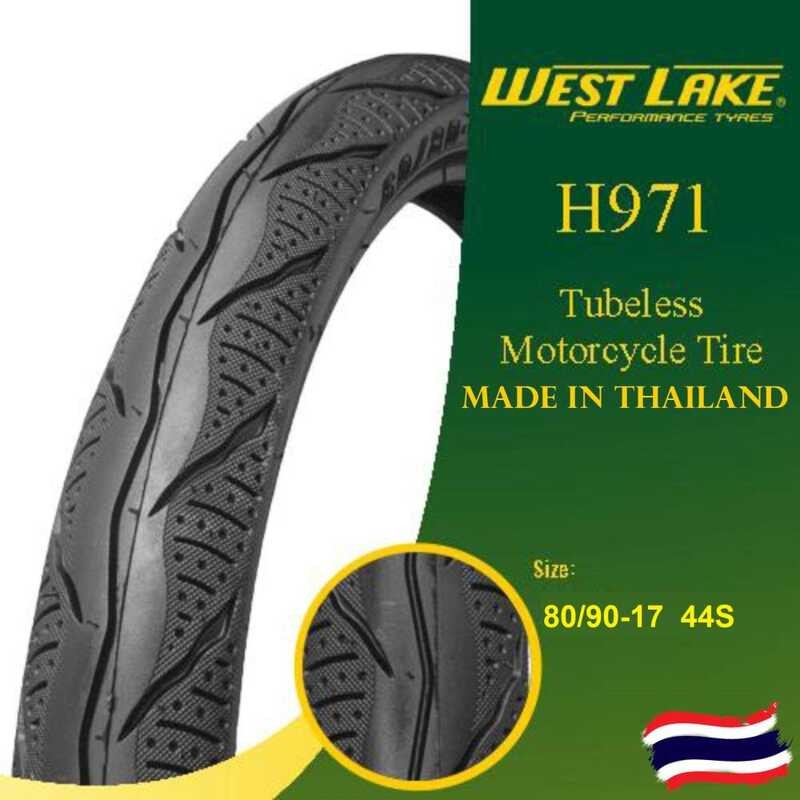 Westlake 80/90-17 Tubeless H971 (Thailand) Motorcycle Tire 3 | Shopee ...