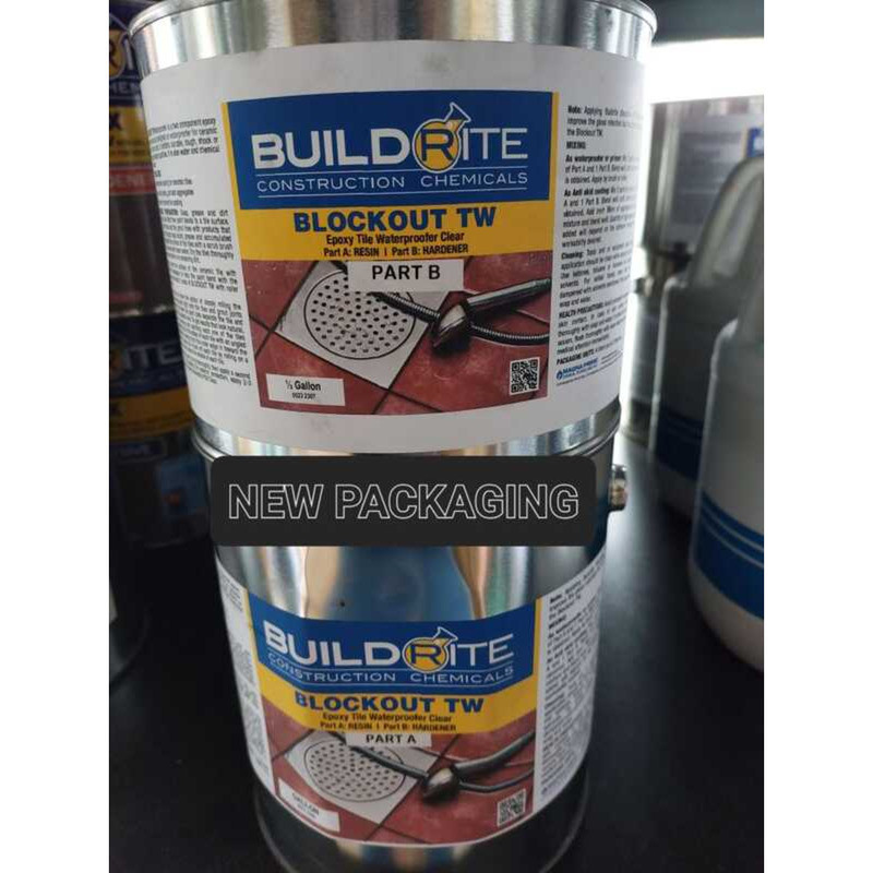 Buildrite Blockout Epocoat TW Epoxy Waterproofer And Primer For Tile Coating SET 3 | Shopee ...