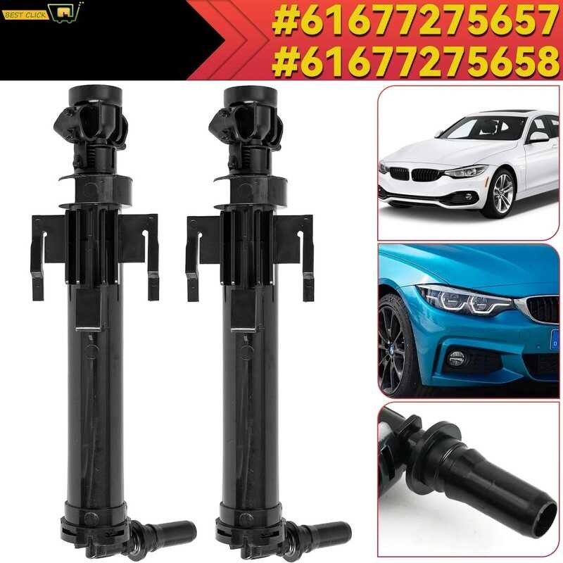 Washer Headlight Spray Nozzle For 1 2 3 4 Series F20 F21 F22 F30 F31 ...
