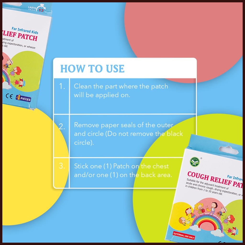 ∢ Patch Doctor Cough Reliever Patch | Easy Remedy for Cough | Shopee ...