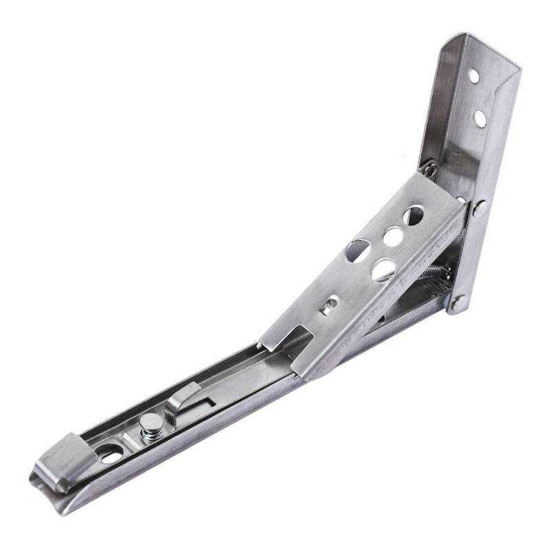 Nasite F-Type Folding Spring Stainless Steel Triangle Bracket Wall ...