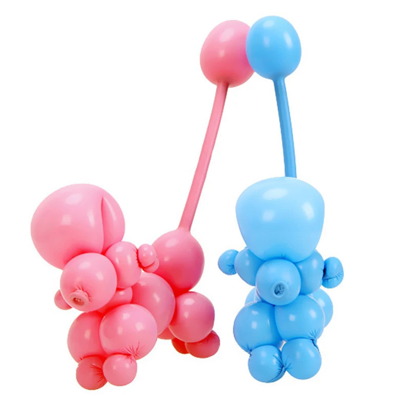 100pcs DIY Long Balloon Long Strip Balloon Magic Balloon Birthday Party ...