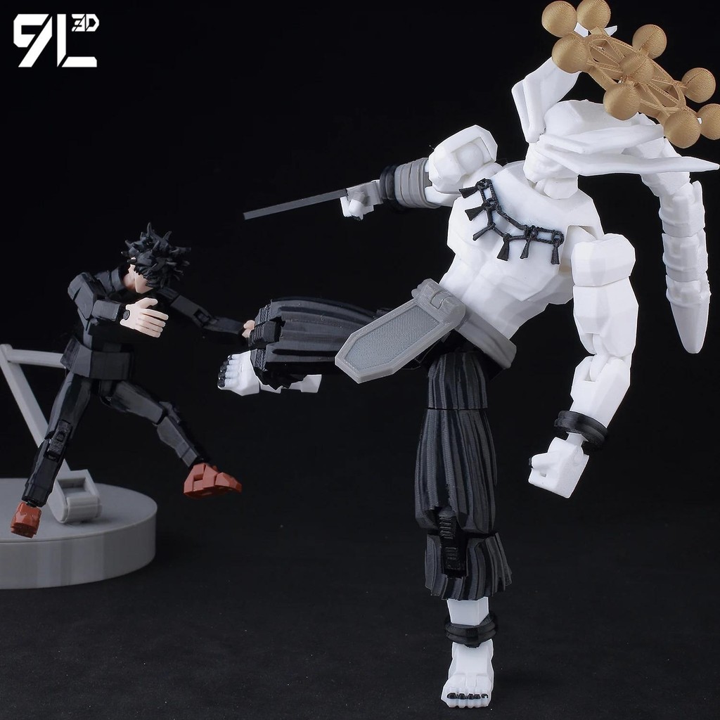Lucky13 T13 Action figure 9L3D Printed Lucky Dummy 13 Jujutsu Kaisen ...