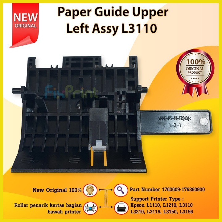 Paper Guide Upper Left L3110 Printer Epson L1110 L1210 L3210 L3150 New ...