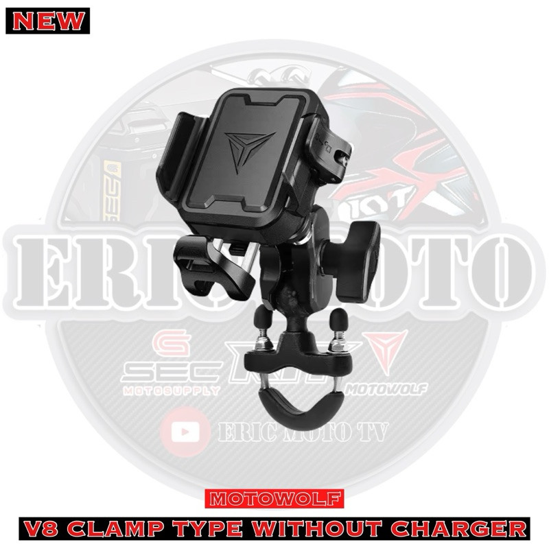 motowolf v8 cp holder / motowolf version 8 cellphone holder | Shopee ...