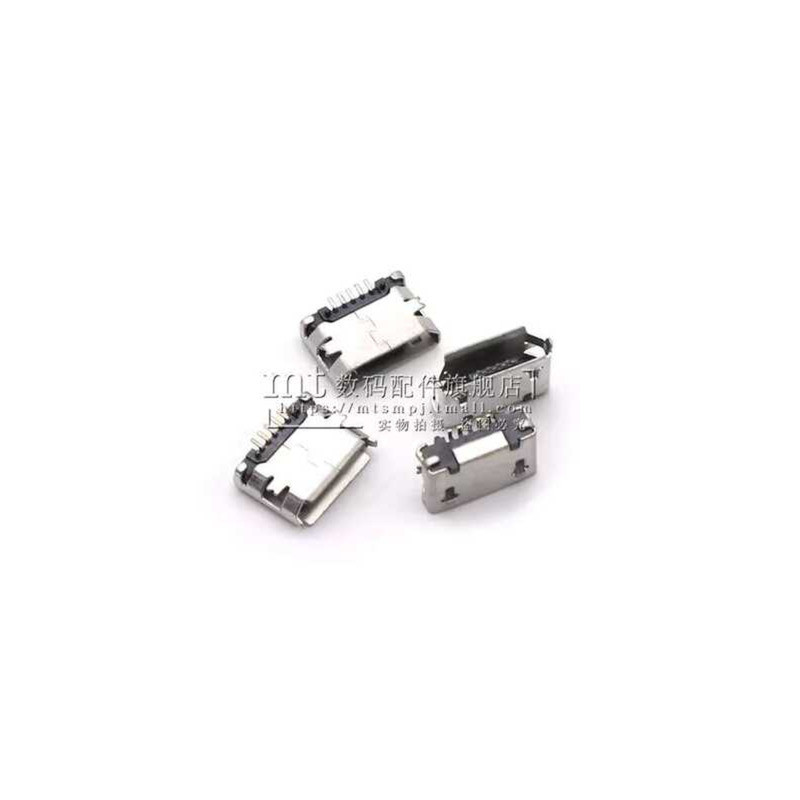 MICRO USB Female Socket Full Patch SMD with Micro 5P Long Pin Android ...
