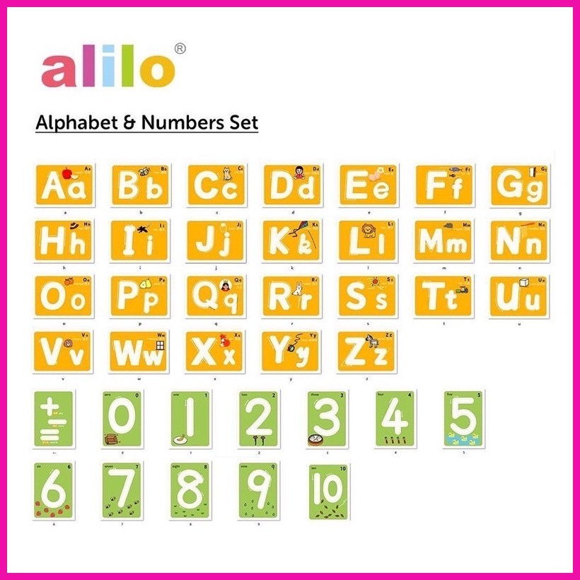 Alilo Stencil Set for Alilo Magic Writing Tablet | Shopee Philippines
