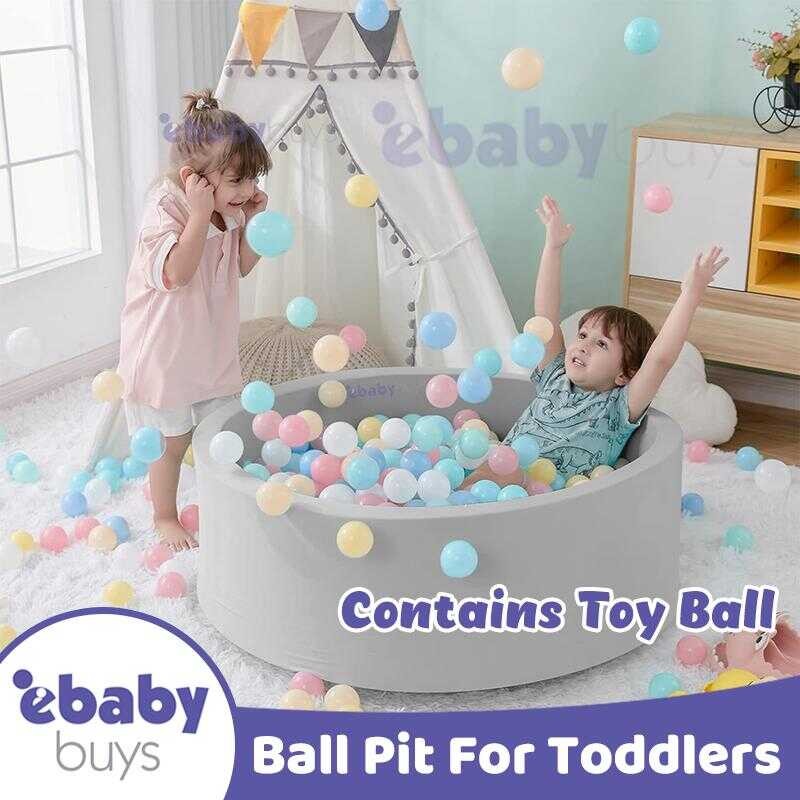 Playpen, Pit Toddlers, Baby Foam Soft Round Ball Pits For Indoor ...
