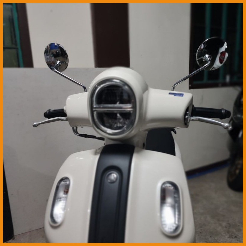 Yamaha Genuine Classic Side Mirror SET MIO FAZZIO 125 FINO (Made in ...