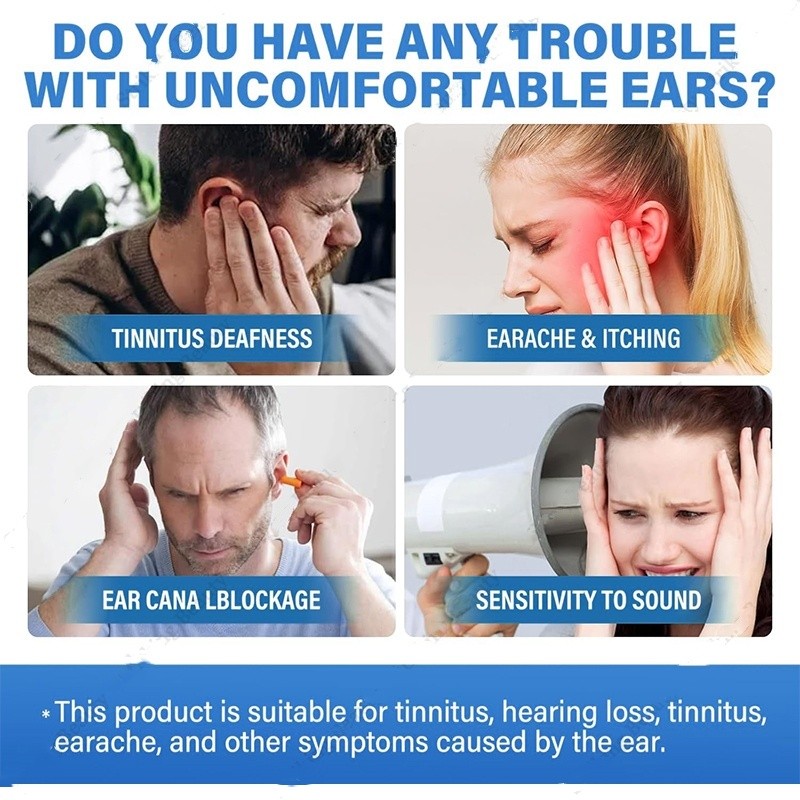 30ML Tinnitus liquid Ear Drops Infection Remover Earache Cleaning ...