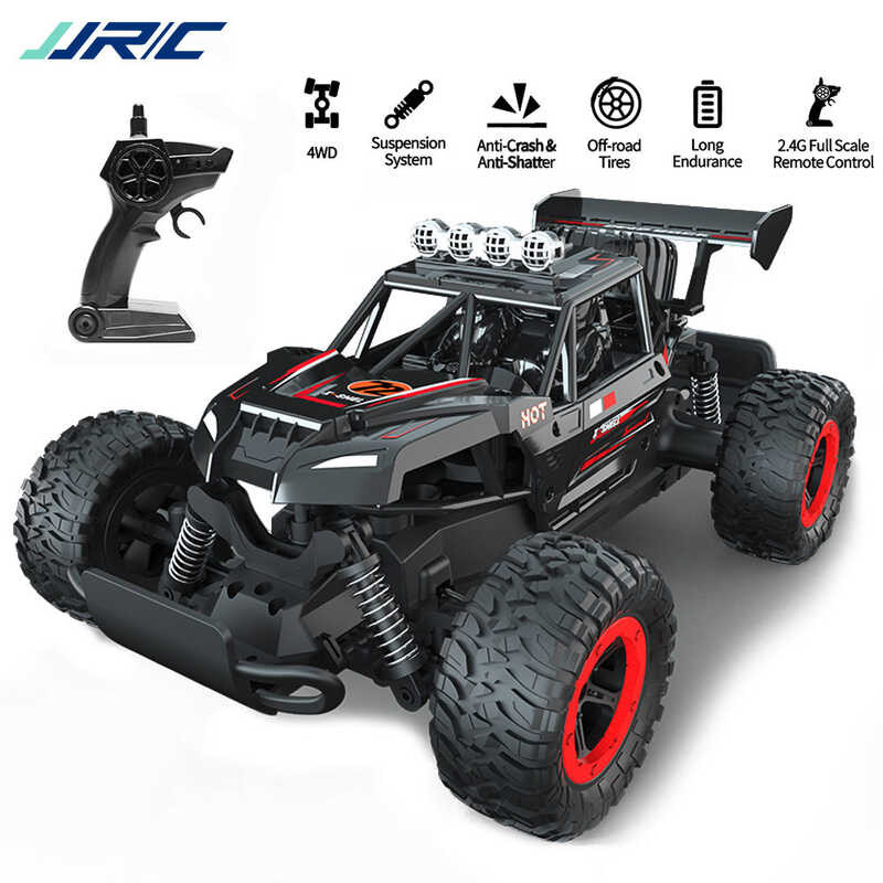 JJRC RC Cars Remote Control Car 2.4G 1/14 Scale Off-Road Truck With ...