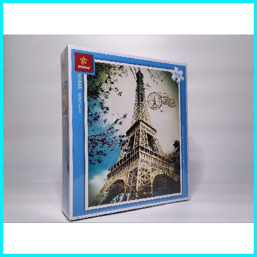 Pintoo Eiffel Tower Puzzle 500 pcs | Shopee Philippines