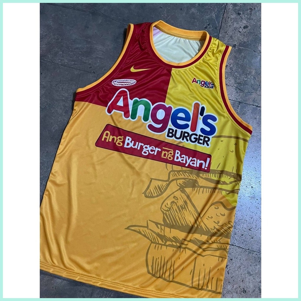 ANGEL'S BURGER Jersey | ANGELS BURGER #12 | Full Sublimation | Shopee ...