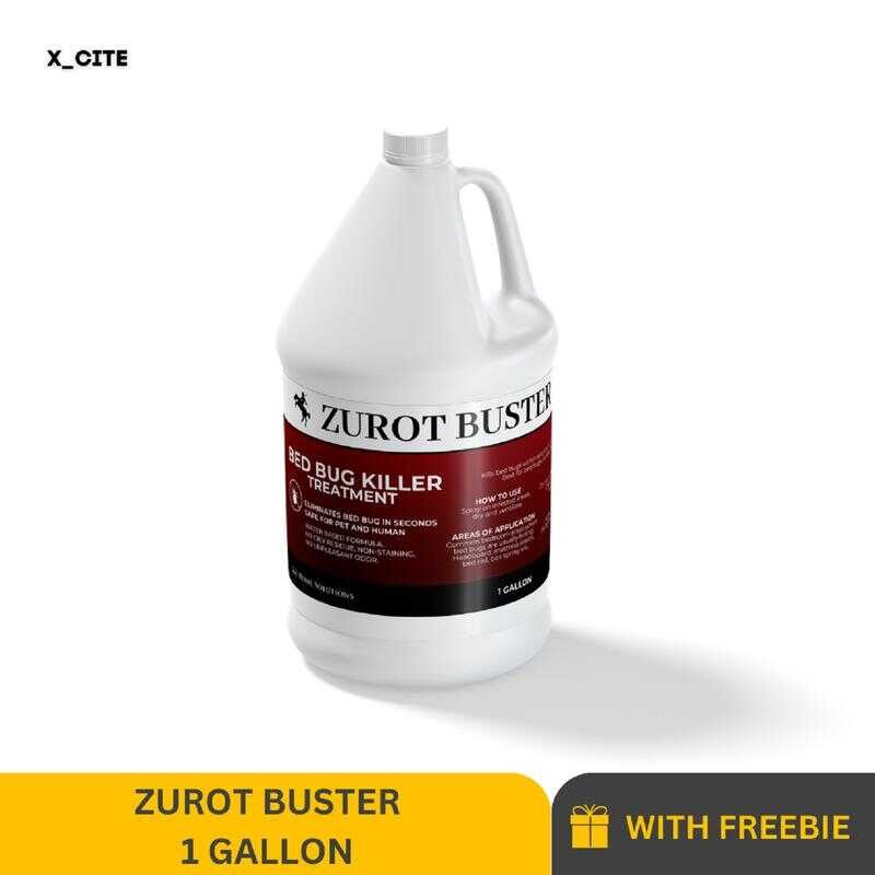 Gallon Zurot Buster Bedbug / Surot Killer Spray Mouse Eco-Friendly ...