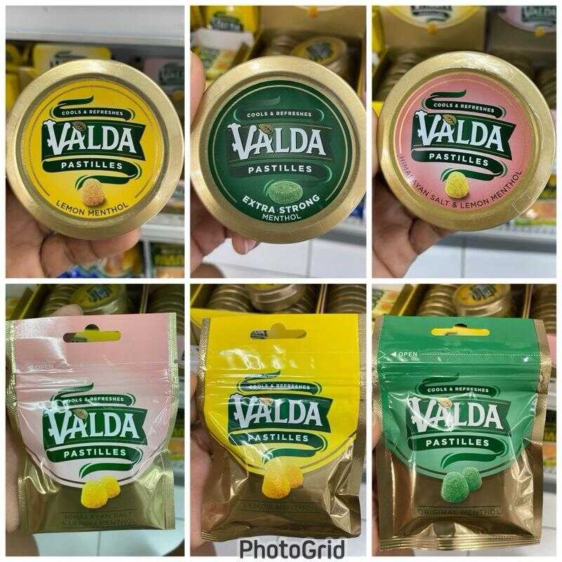 Valda Pastilles And Hard Candy Menthol, Extra Strong, Himalayan Salt ...