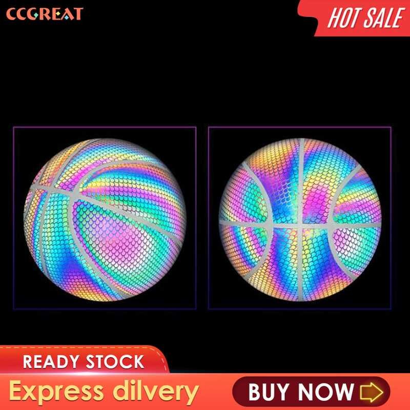 Tt CCGREAT Glowing Basket. Night Game Professional Training Glow In The ...
