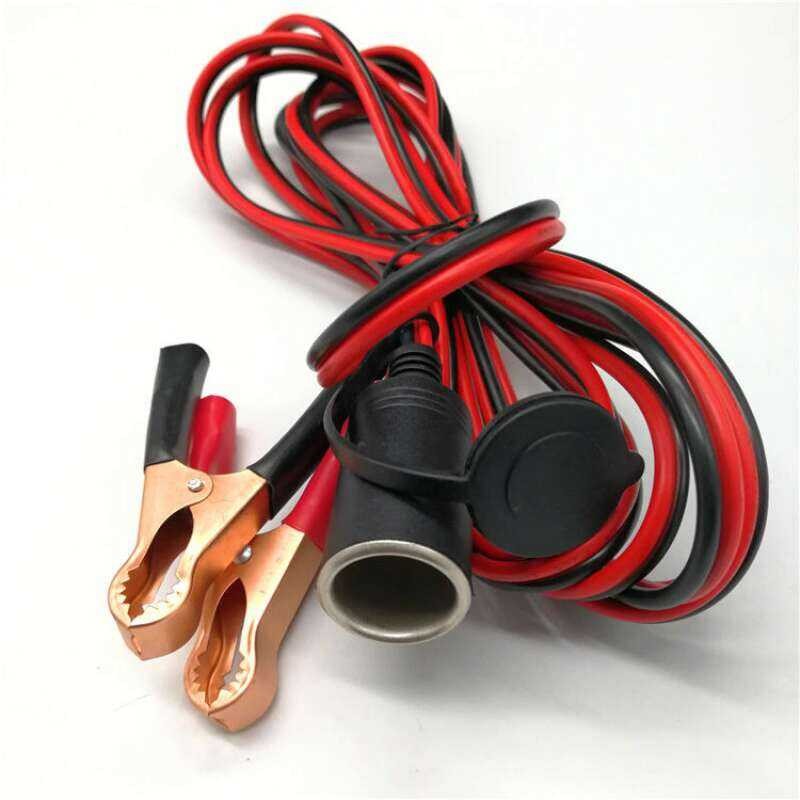 High Power Copper Battery with Clip to Cigarette Lighter Socket 12V 24V ...