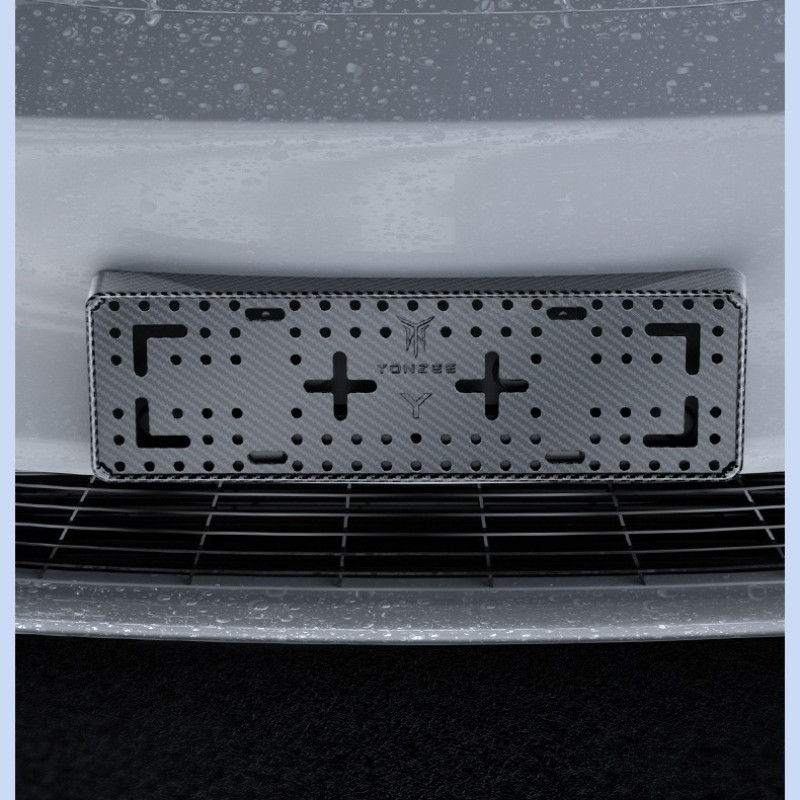For Tesla Model 3 Highland / Model Y Juniper 2025 License Plate Frame ...